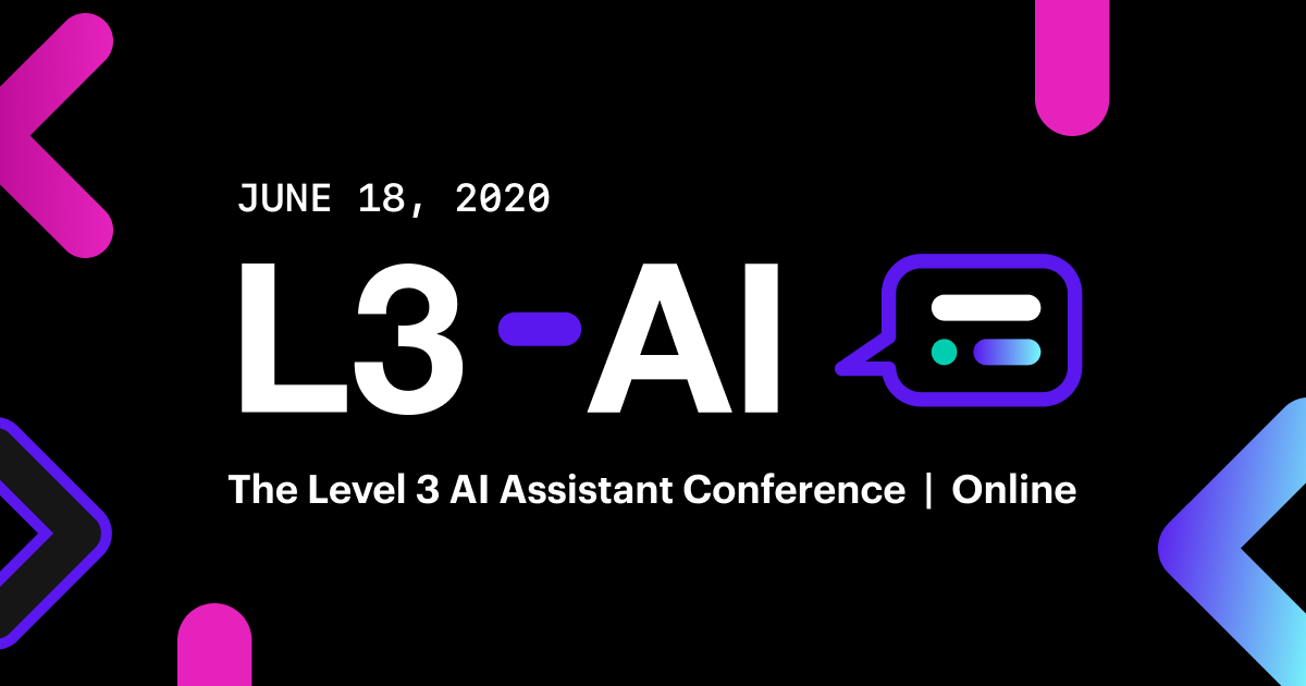 L3-AI: The Level 3 AI Assistant Conference - hosted by Rasa